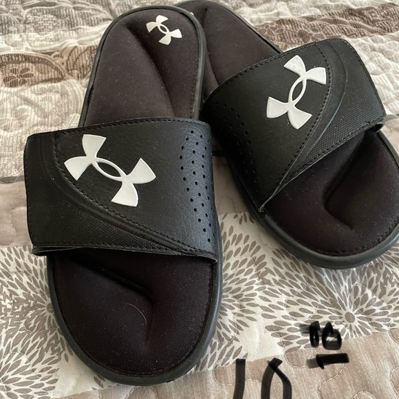 Under Armour | Shoes | Mens Under Armor Slides | Poshmark